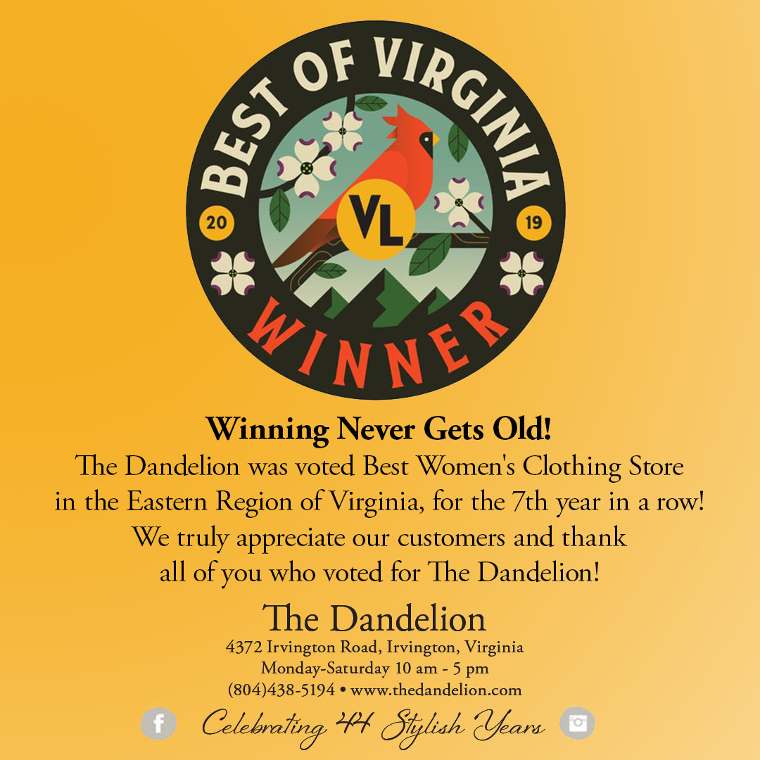 Best of Virginia 2019! | The Dandelion